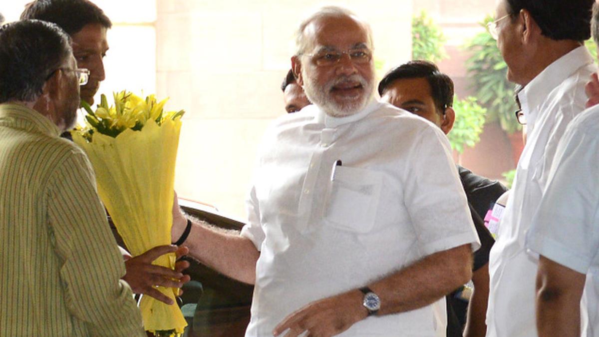 Narendra Modi is BJP Parliamentary Party leader - The Hindu