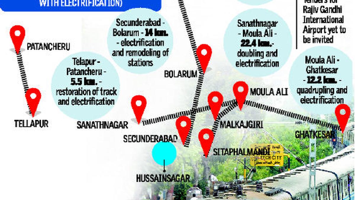 MMTS II works to be on track soon - The Hindu