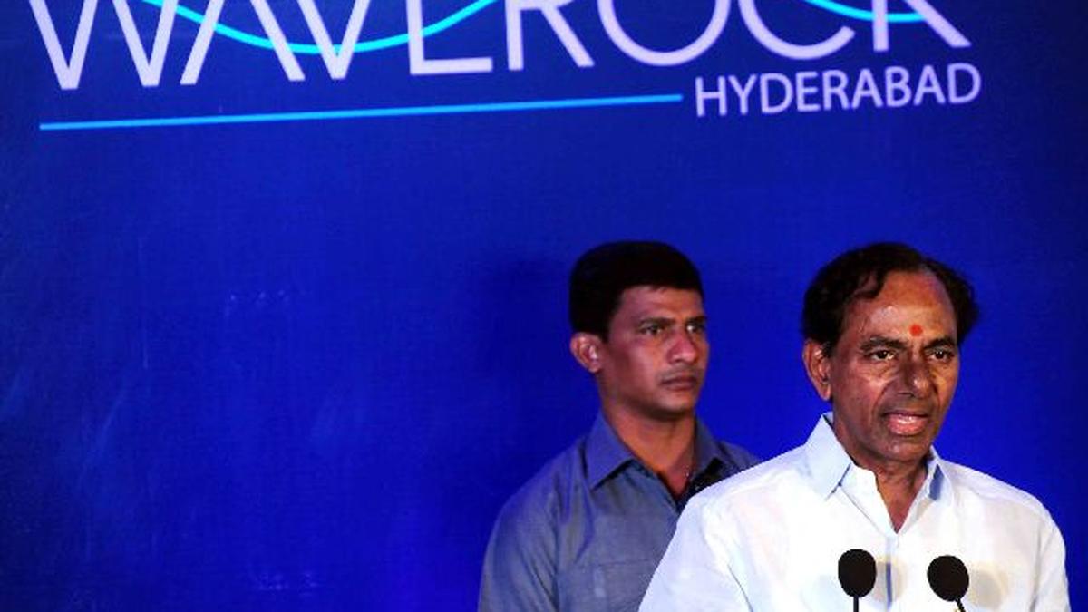 KCR opens Wave Rock tech park Phase 2 in Hyderabad - The Hindu