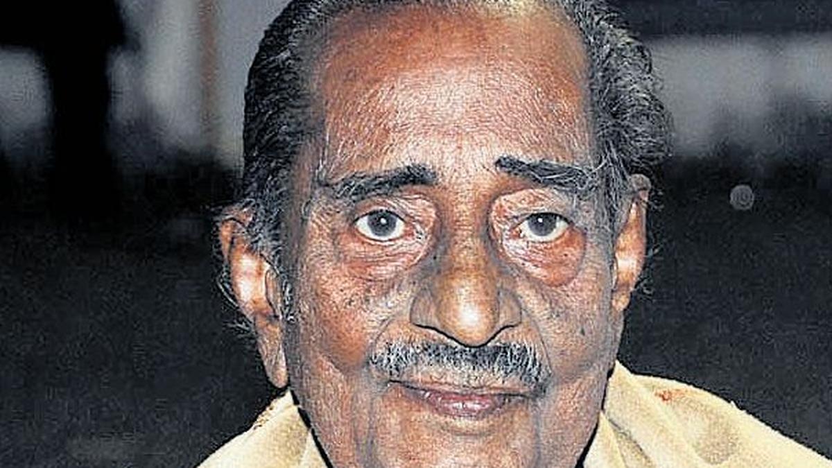 Malayalam filmmaker J. Sasikumar is no more - The Hindu