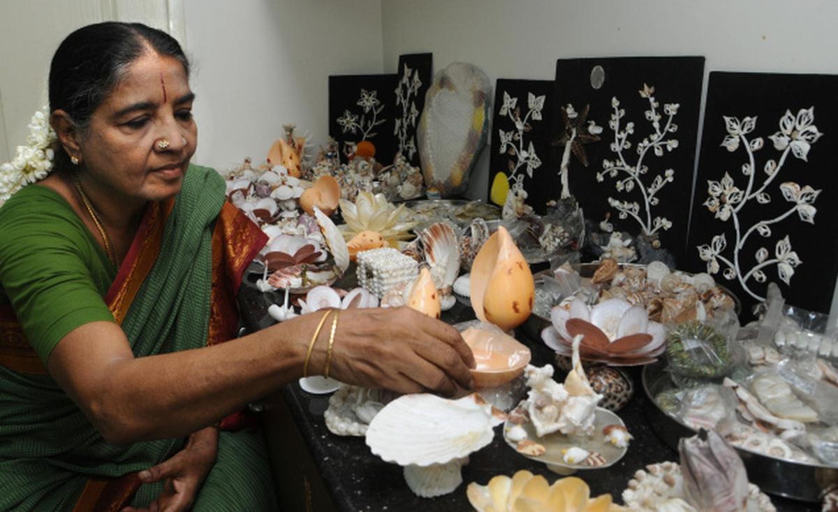 She sells sea shells - The Hindu