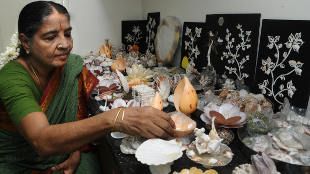 She sells sea shells - The Hindu