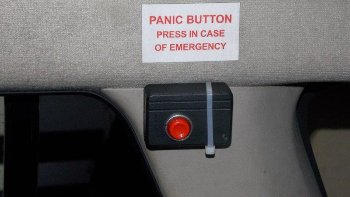‘Panic button’ in company cabs now in Thiruvananthapuram - The Hindu