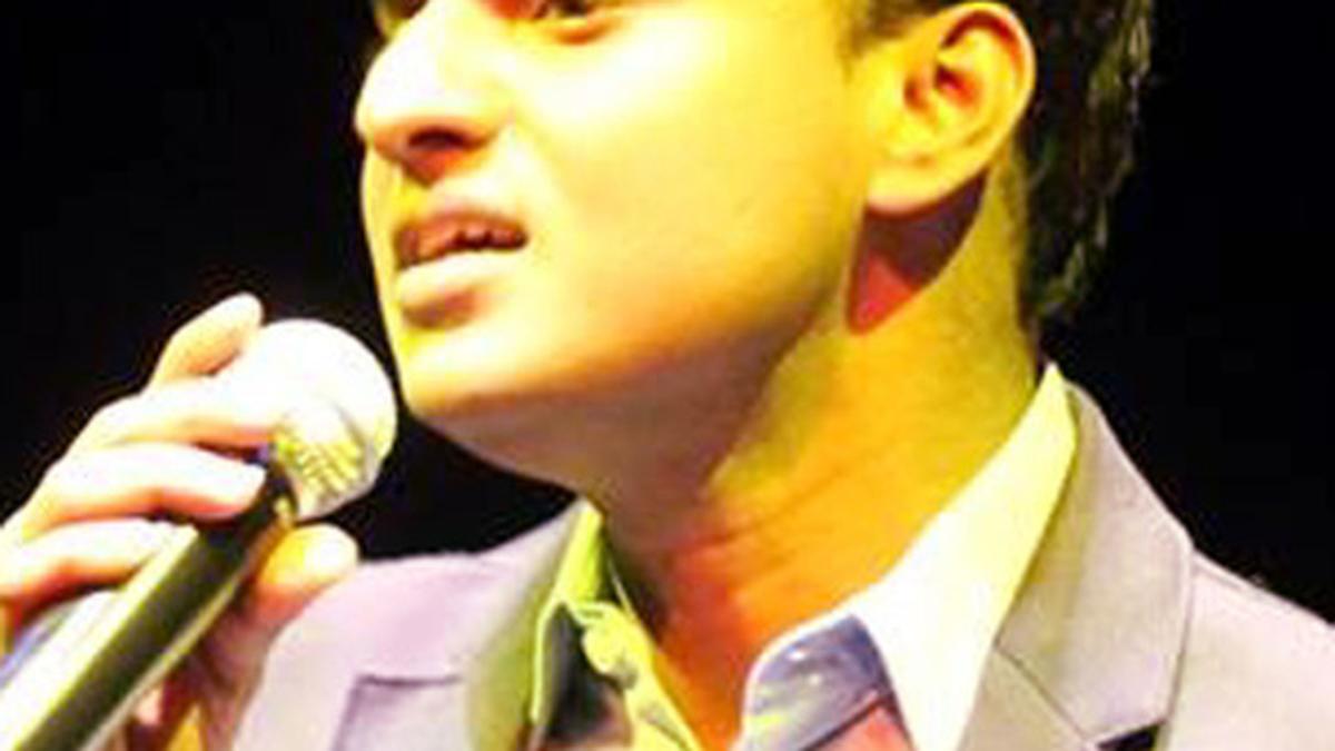 Singer comes home to Rafi songs - The Hindu