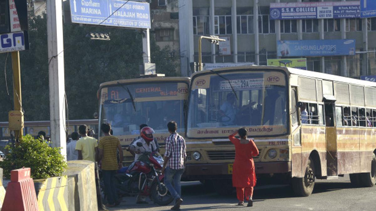 Buses and the way forward for Chennai’s traffic - The Hindu