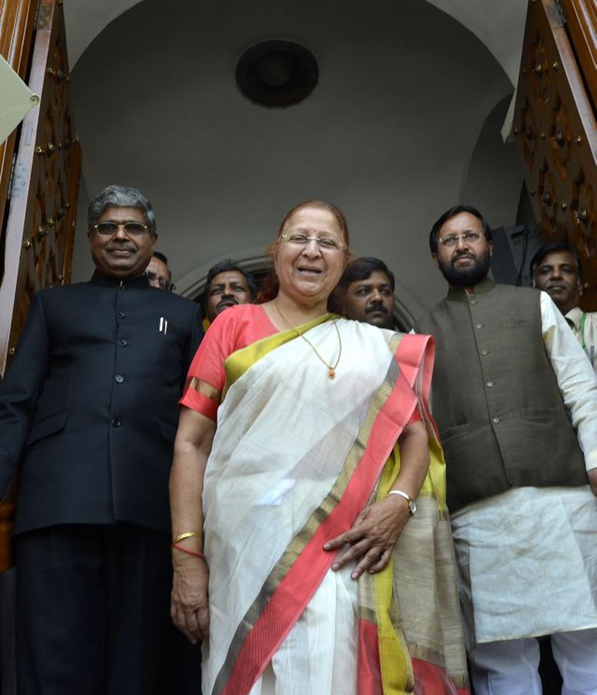 16th Lok Sabha: Sumitra Mahajan elected Speaker - The Hindu