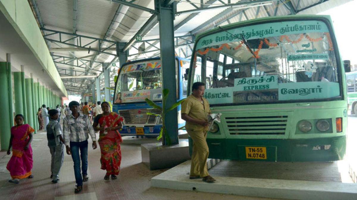 Renovated bus stand opens its doors to passengers - The Hindu