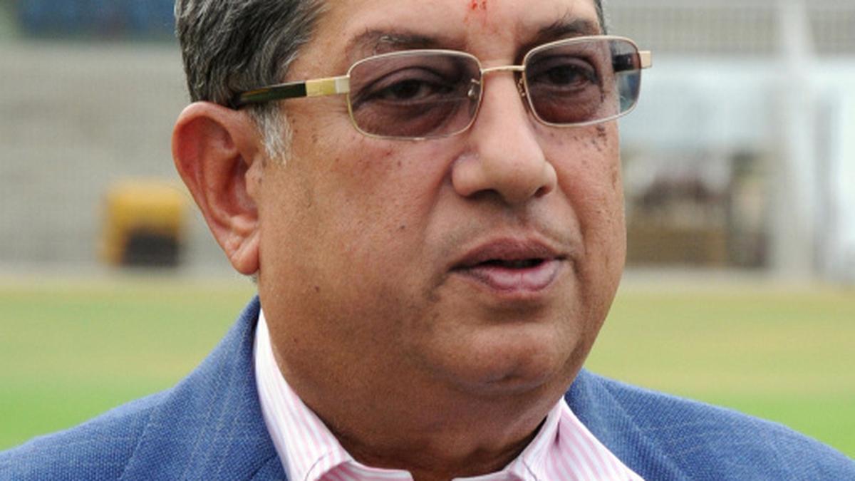 Srinivasan can contest ICC poll - The Hindu