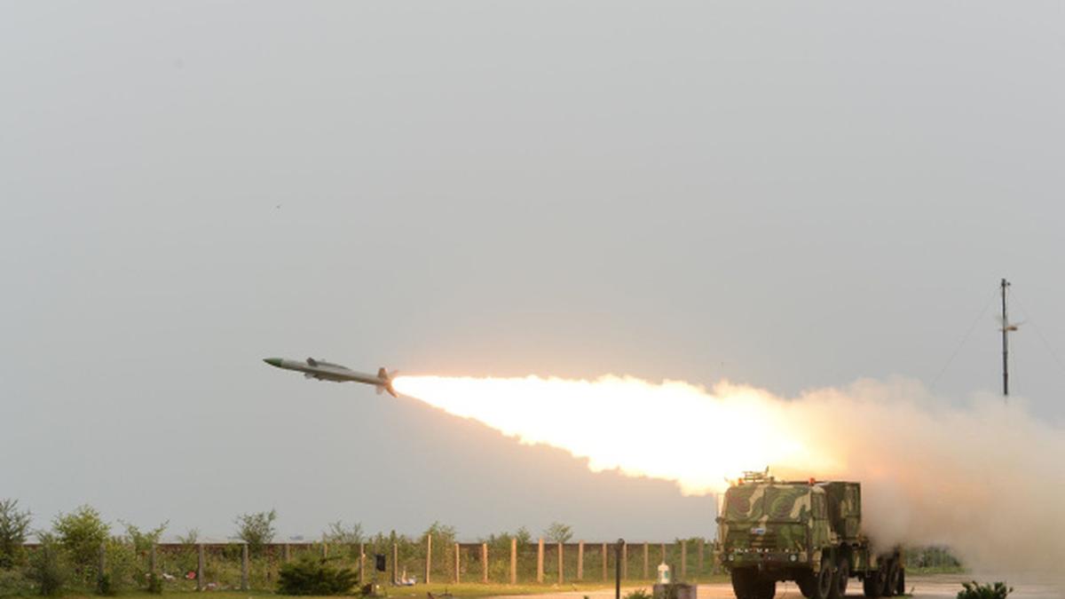 Akash ready for induction into Army: DRDO - The Hindu