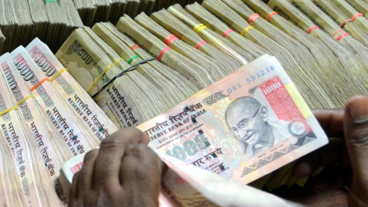 Rupee edges 10 paise lower vs Dollar - The Hindu