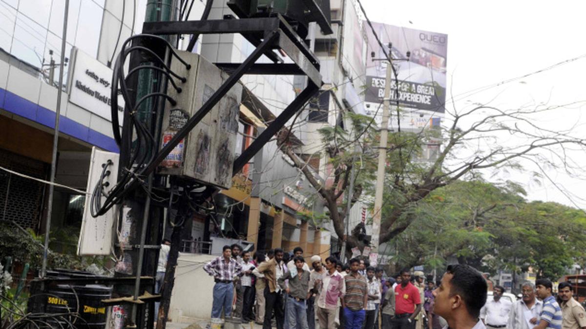 Three injured in electricity transformer explosion - The Hindu