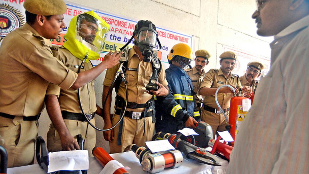 Expo held on fire safety - The Hindu