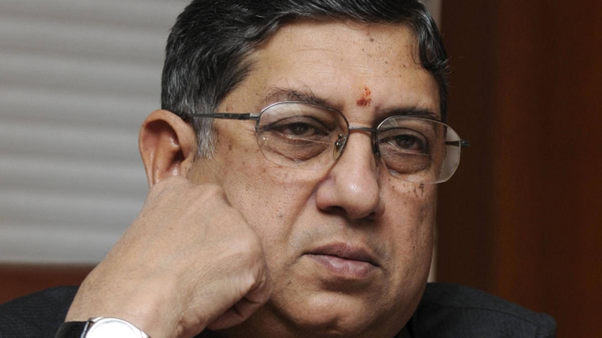 Srinivasan seeks SC permission to continue as BCCI President - The Hindu