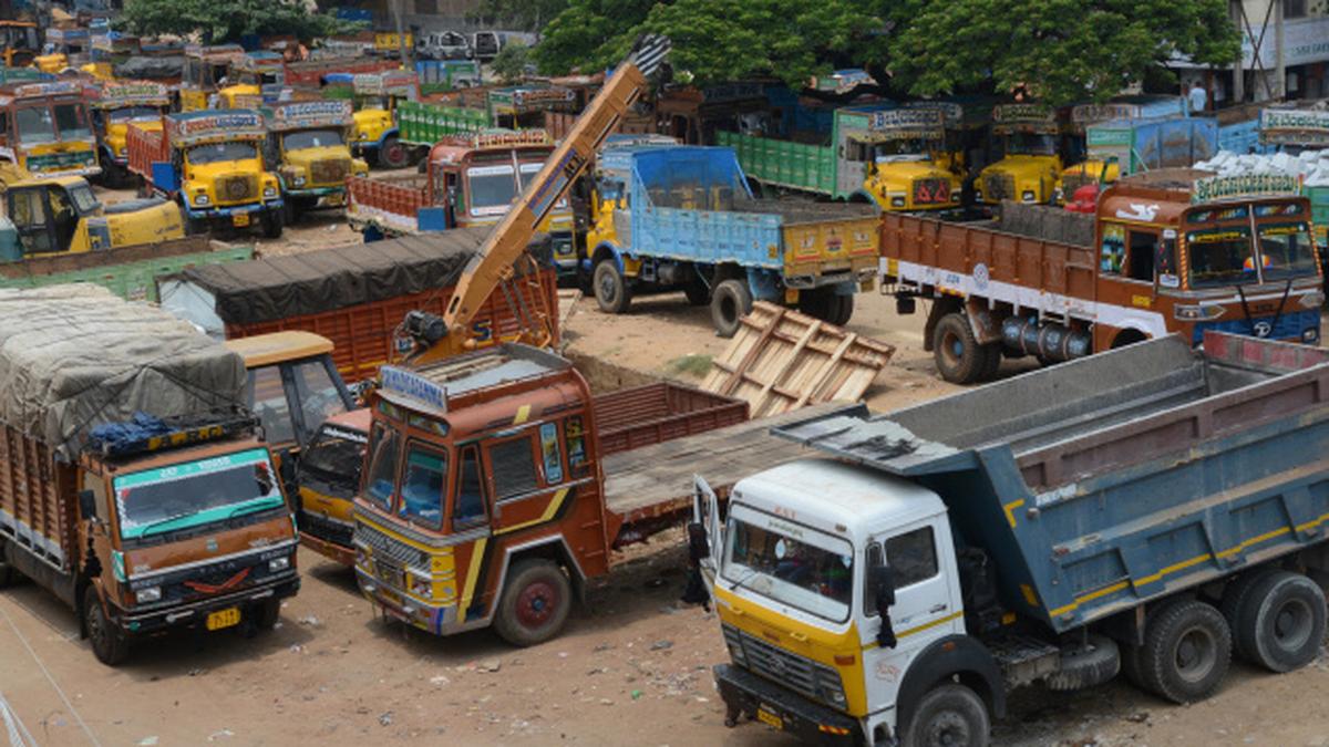 Facelift for truck terminals; new ones at five places - The Hindu