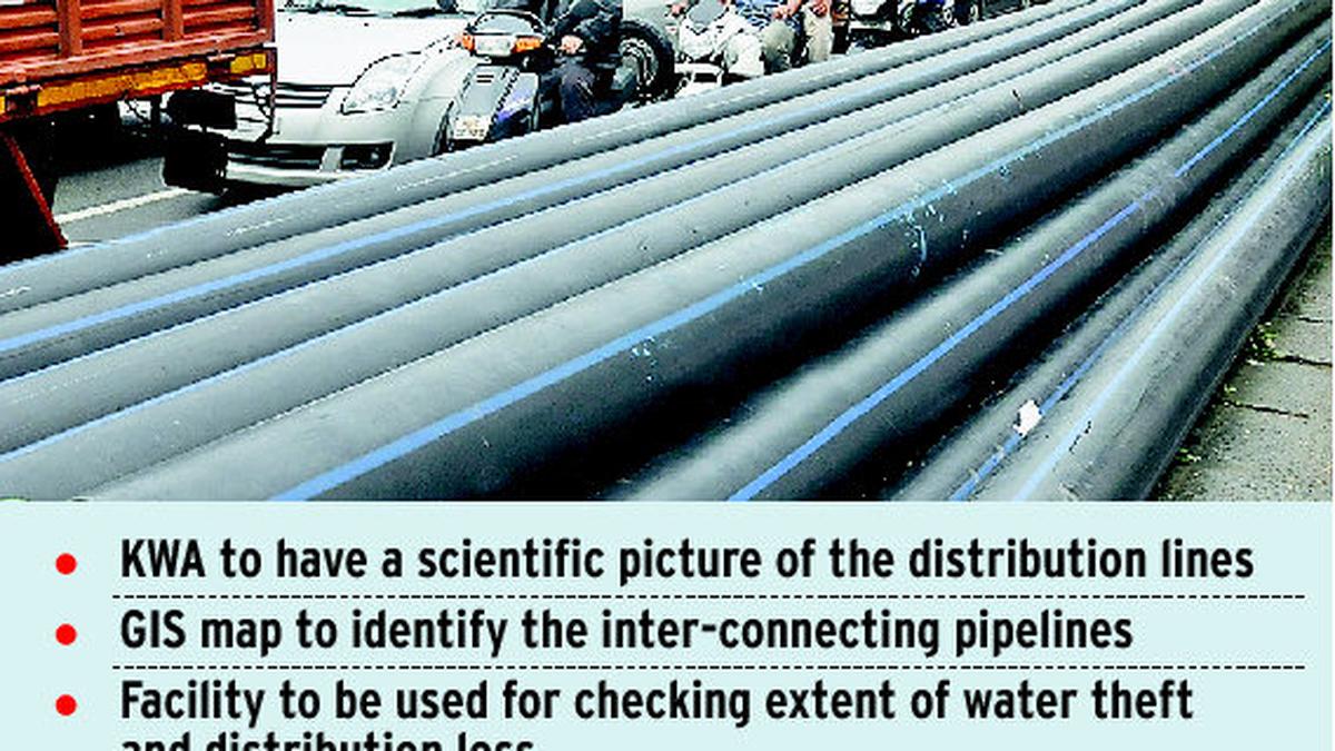 GIS map of pipelines to pinpoint leaks, defects - The Hindu