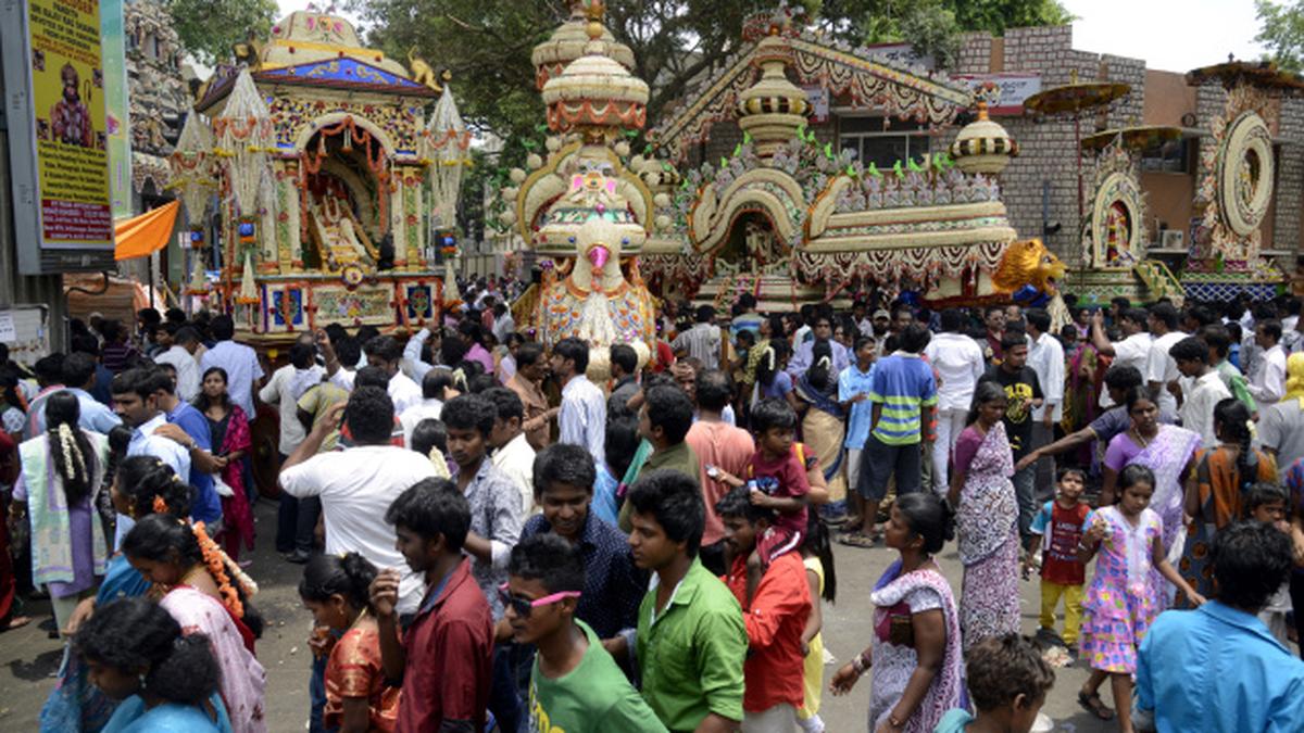 Poo Pallaki draws huge crowd - The Hindu