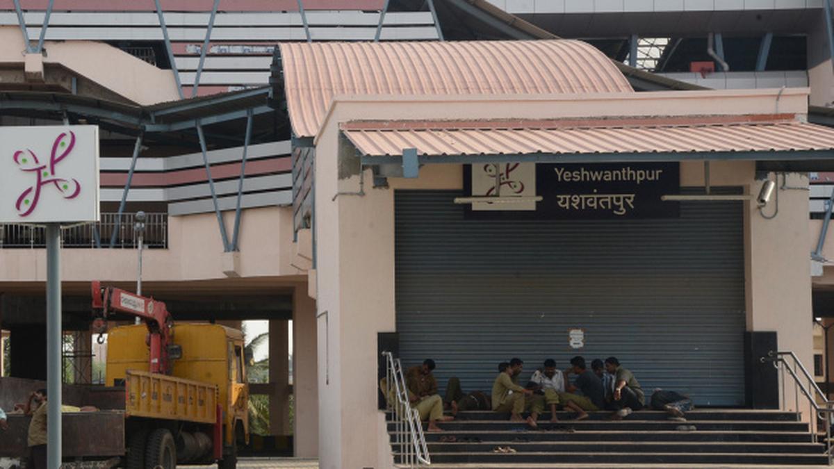 Skywalk linking Yeshwantpur metro and railway stations ‘up in the air ...