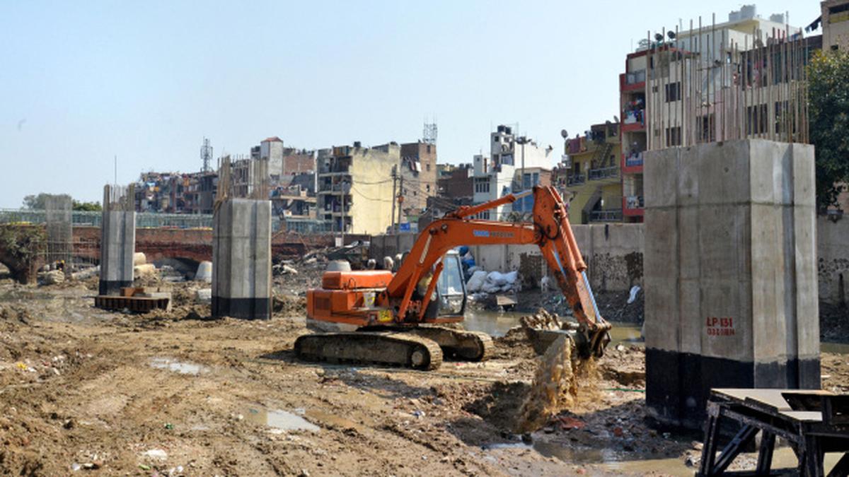 Only 20% work on Barapullah project done - The Hindu