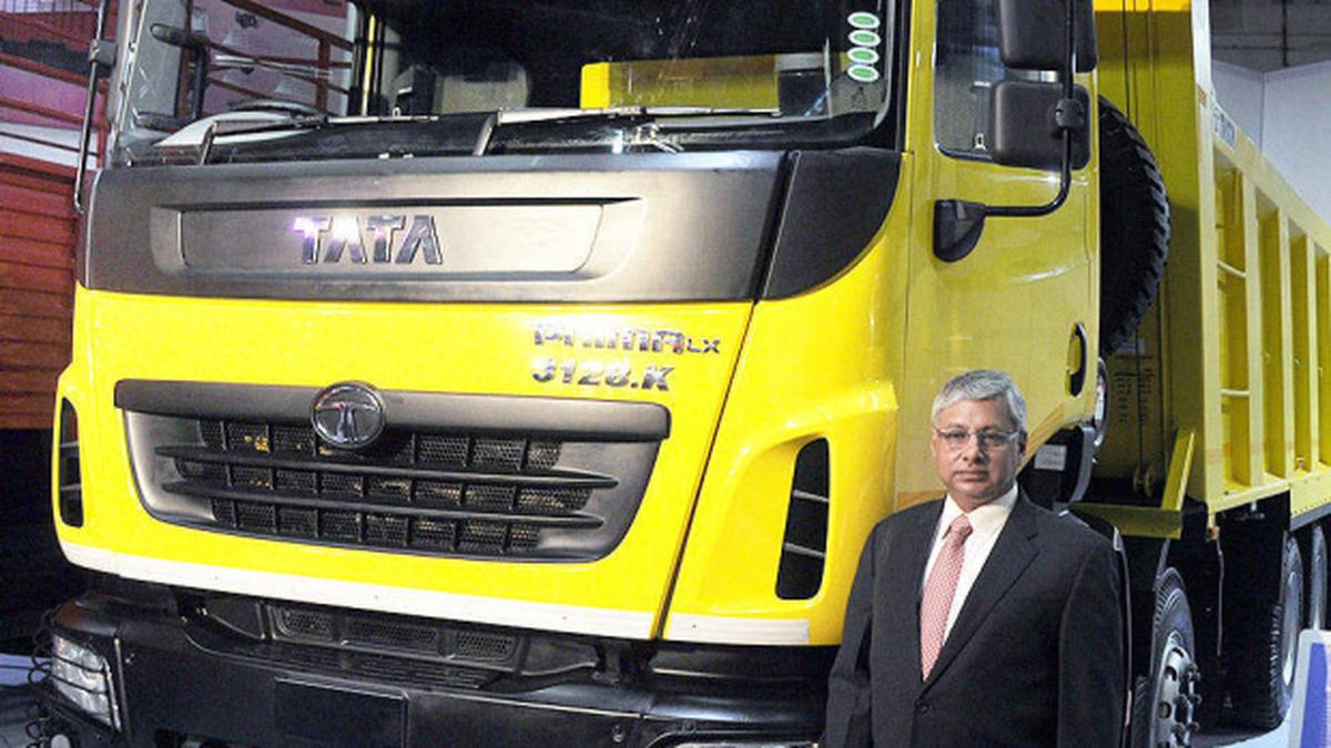 Tata Motors launches low-priced trucks under Prima range - The Hindu