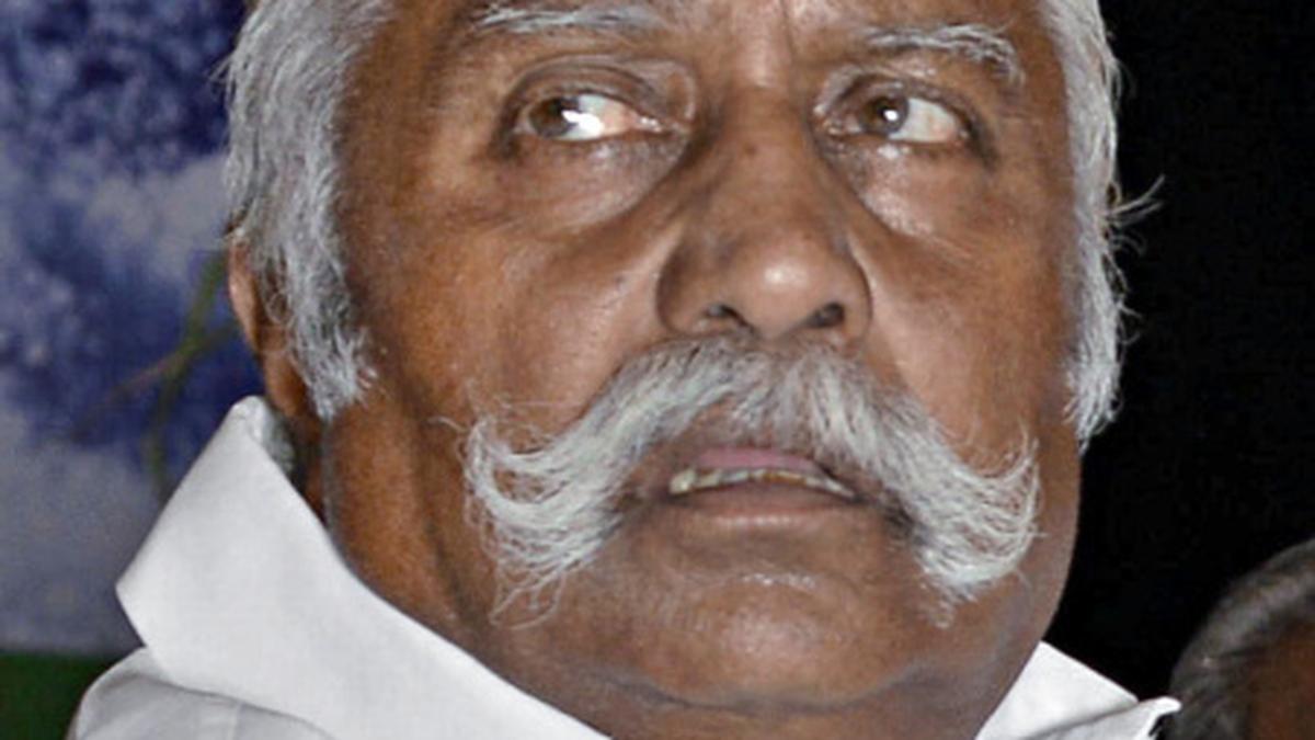 Not interested in contesting polls: Hukkeri - The Hindu