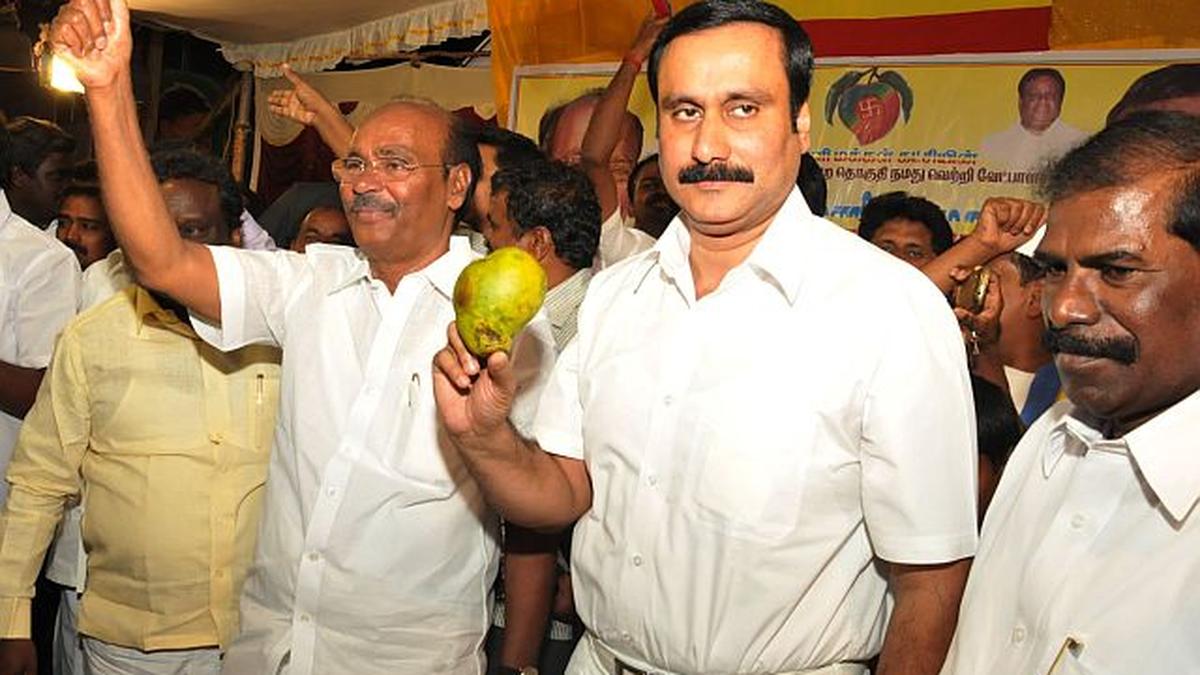 PMK-BJP alliance on the rocks - The Hindu