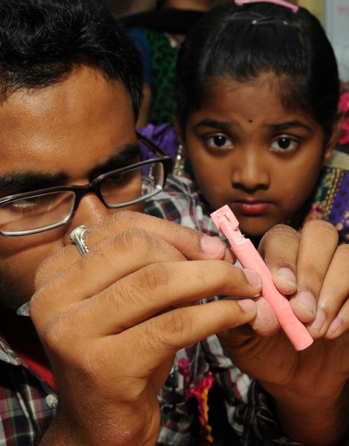 Mastering micro art - The Hindu