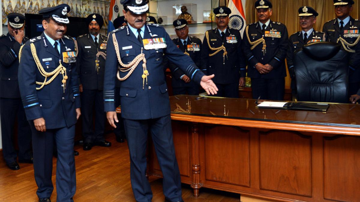 Arup Raha takes over as IAF chief - The Hindu
