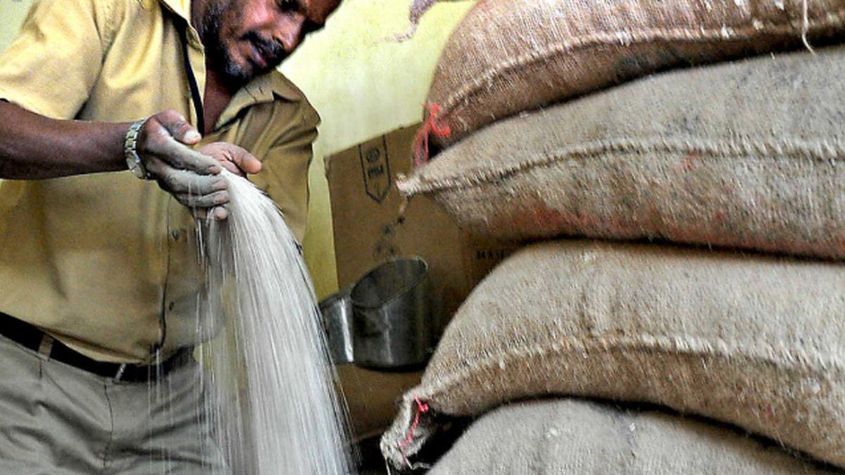 ‘Contaminated’ rice found in Kerala ration shop - The Hindu