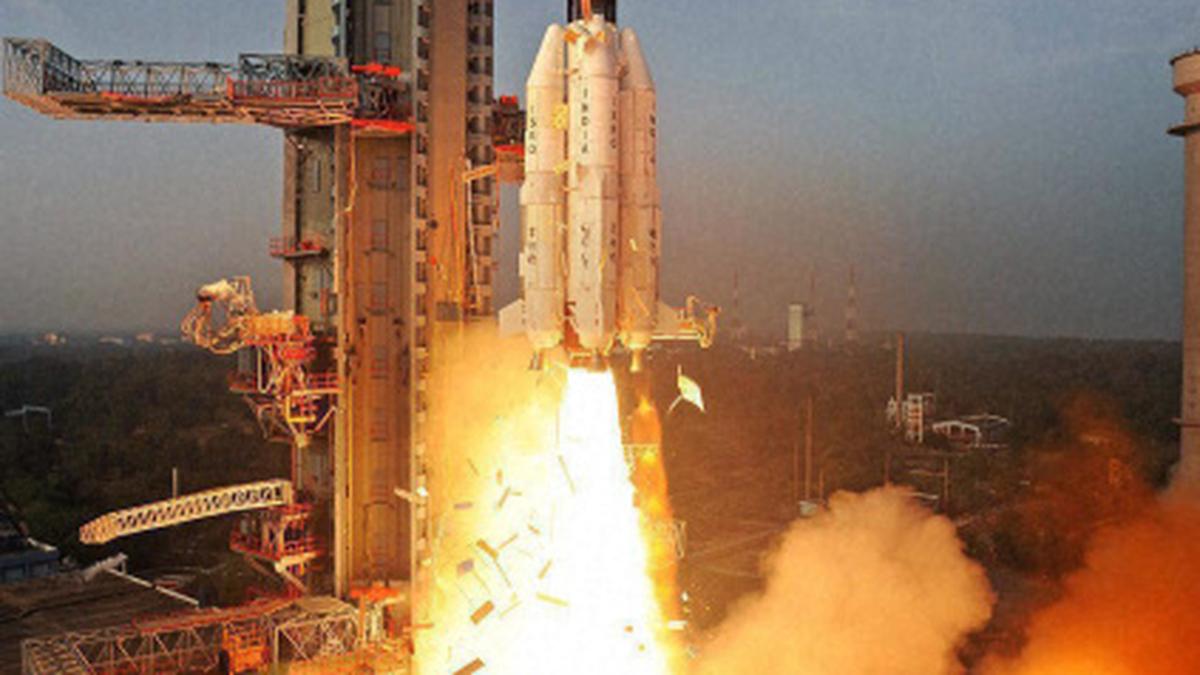 GSAT-14 orbit raised for first time - The Hindu