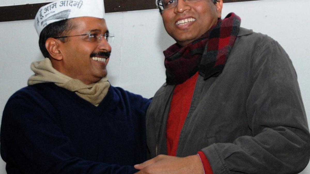 TV journalist Ashutosh joins AAP - The Hindu