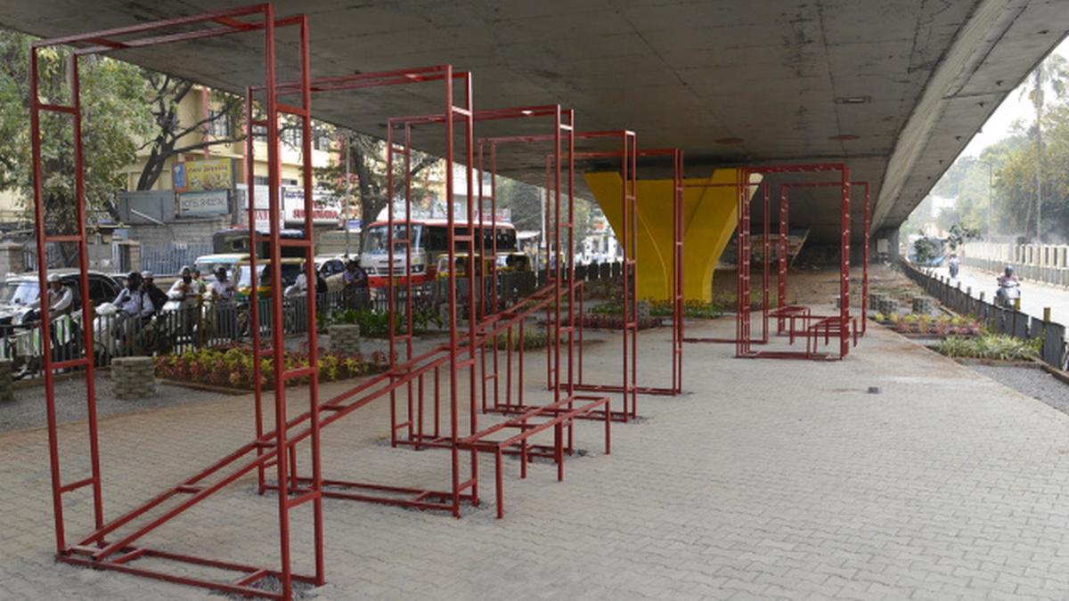 Refuge under a flyover - The Hindu