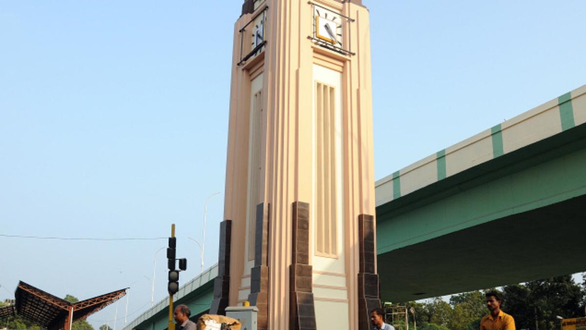 Clock tower at Mint ticks again - The Hindu