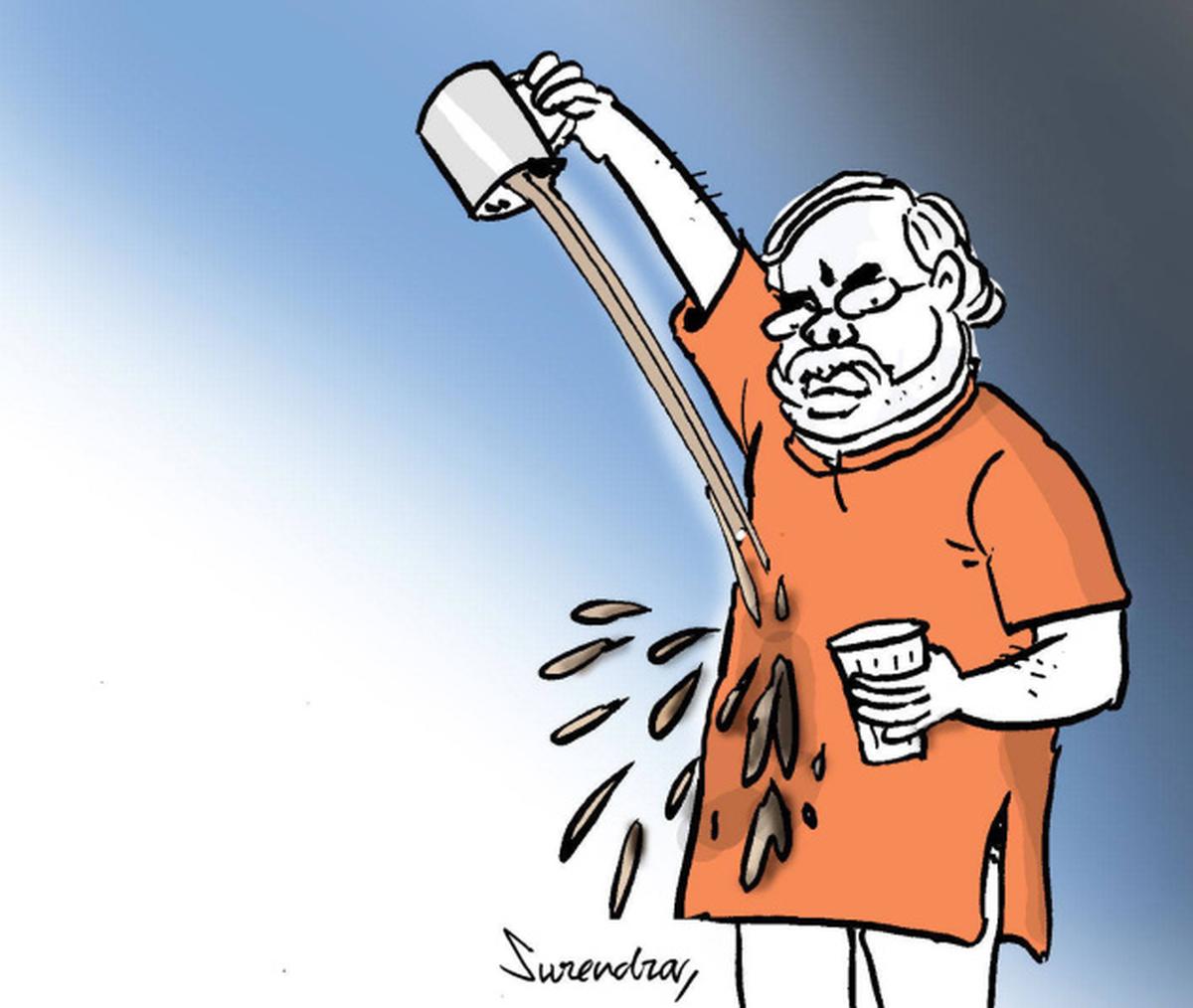 Tea-selling Narendra Modi - The Hindu