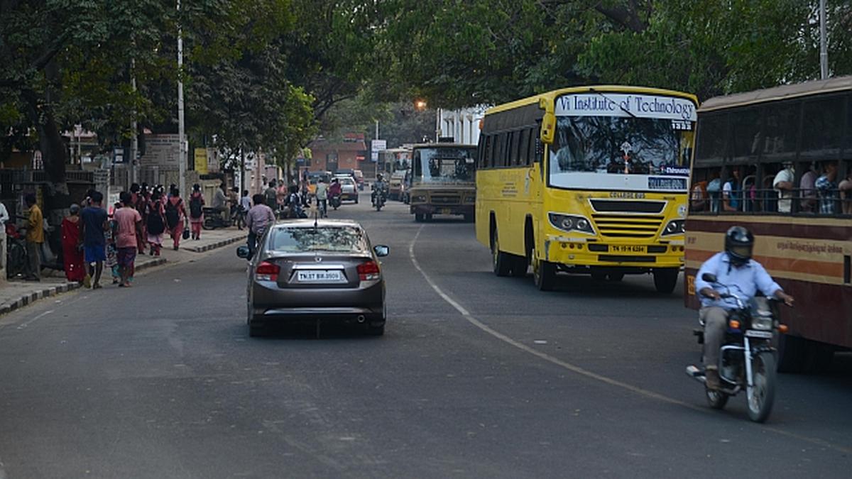 Santhome Road to be widened - The Hindu