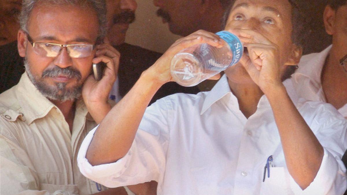 Acquitted, P. Mohanan walks free - The Hindu