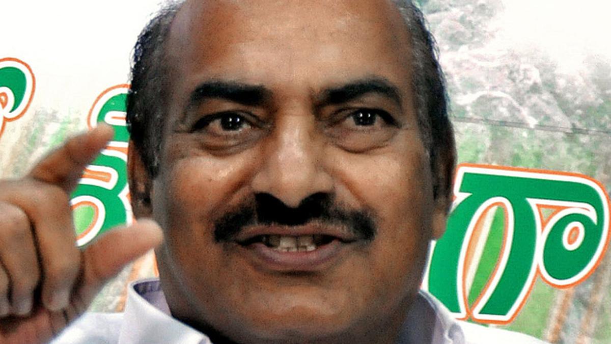 J.C Diwakar Reddy decides to contest RS polls - The Hindu