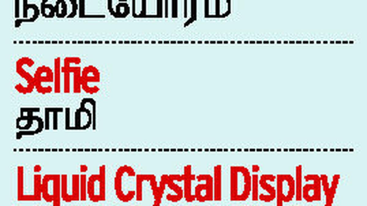 Online group coins, popularises Tamil words - The Hindu