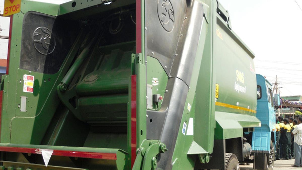 Major waste management project launched in 30 wards in Tirupur - The Hindu