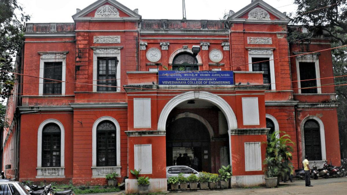 Ahead of its centenary year, UVCE seeks autonomy - The Hindu