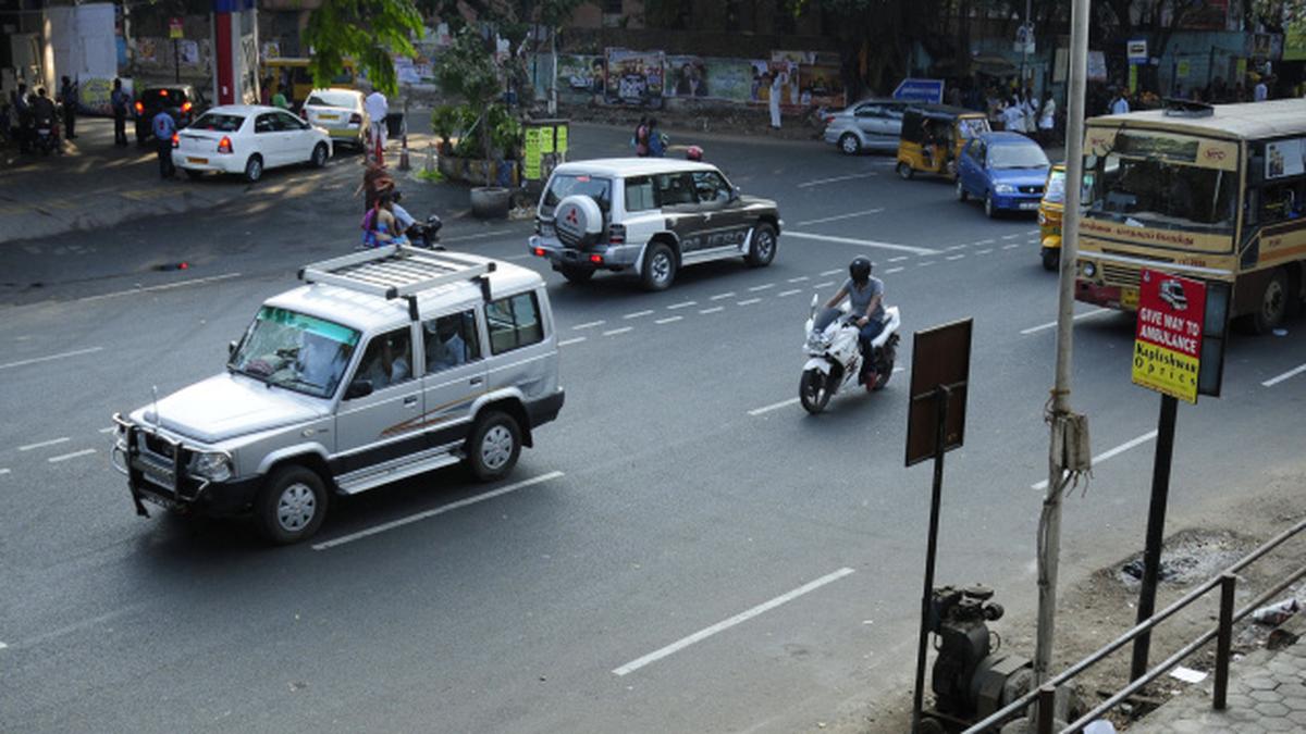 Thyagaraya Road gets a makeover - The Hindu