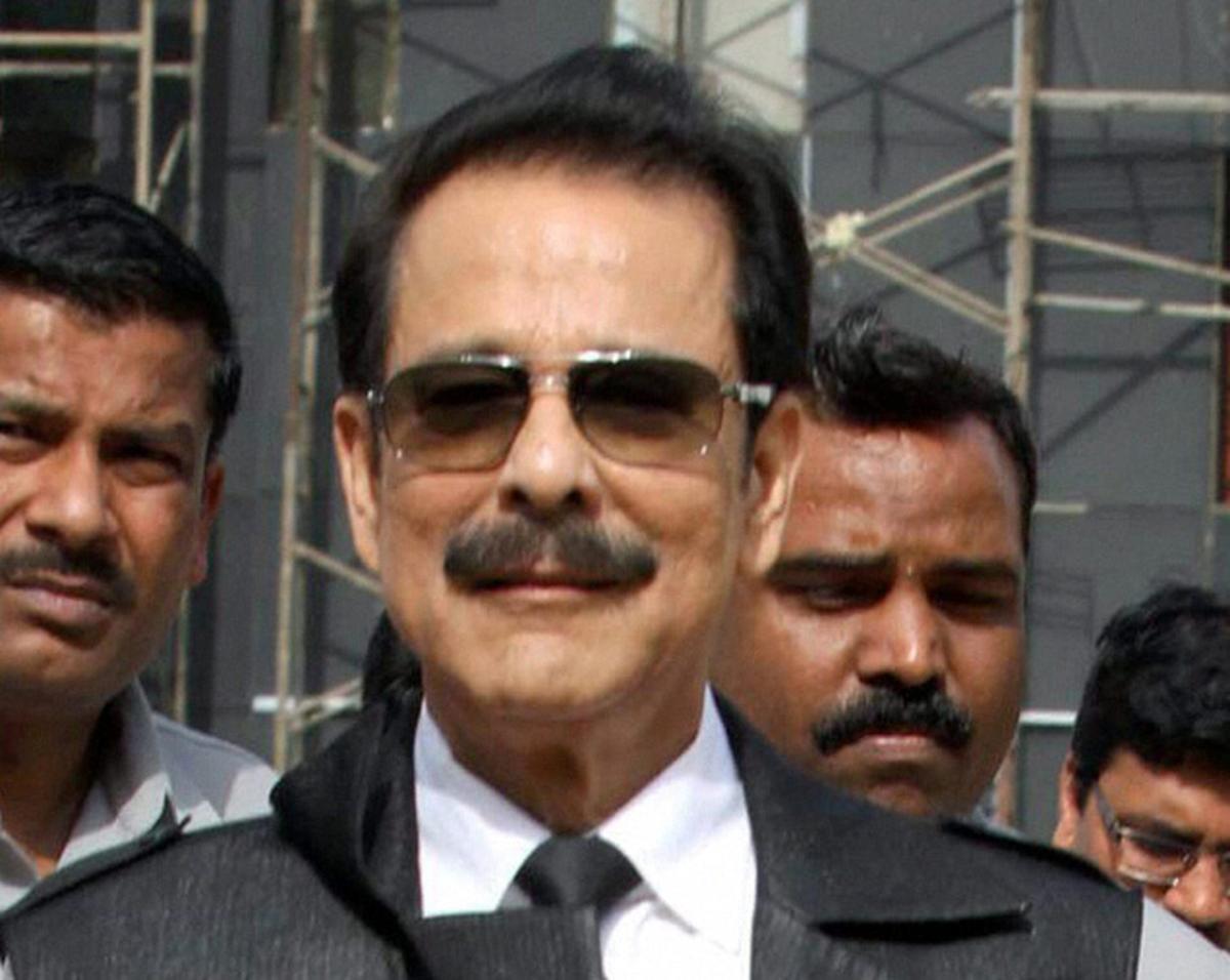 Subrata moves SC for recall of arrest warrant - The Hindu