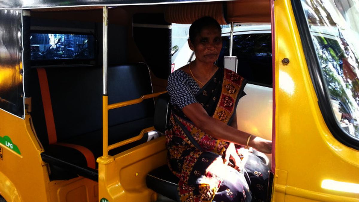 I am… S. Ambiga - Auto driver - The Hindu