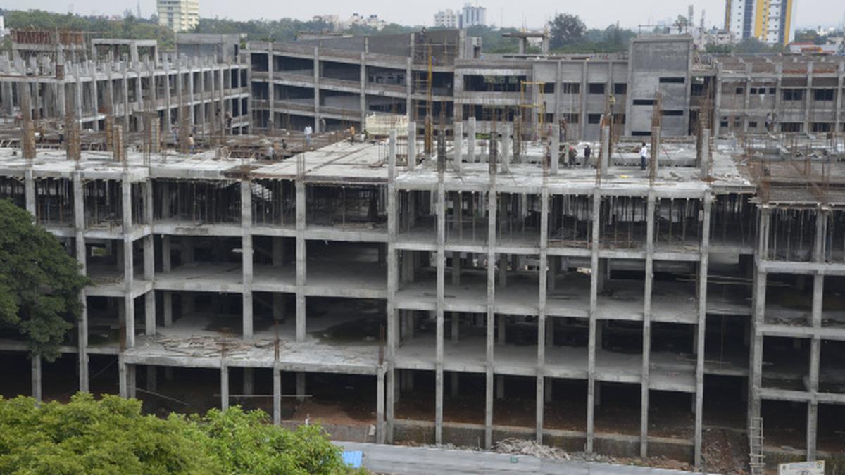 CMCH: new building nearing completion - The Hindu