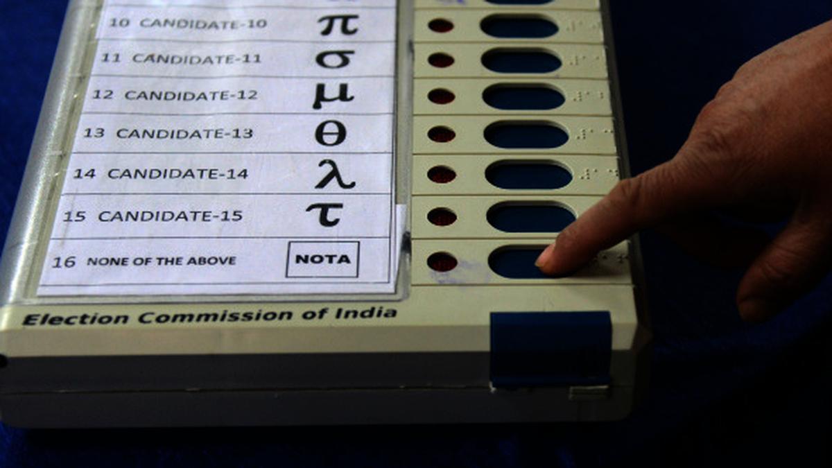 NOTA vote maximum in Chhattisgarh - The Hindu