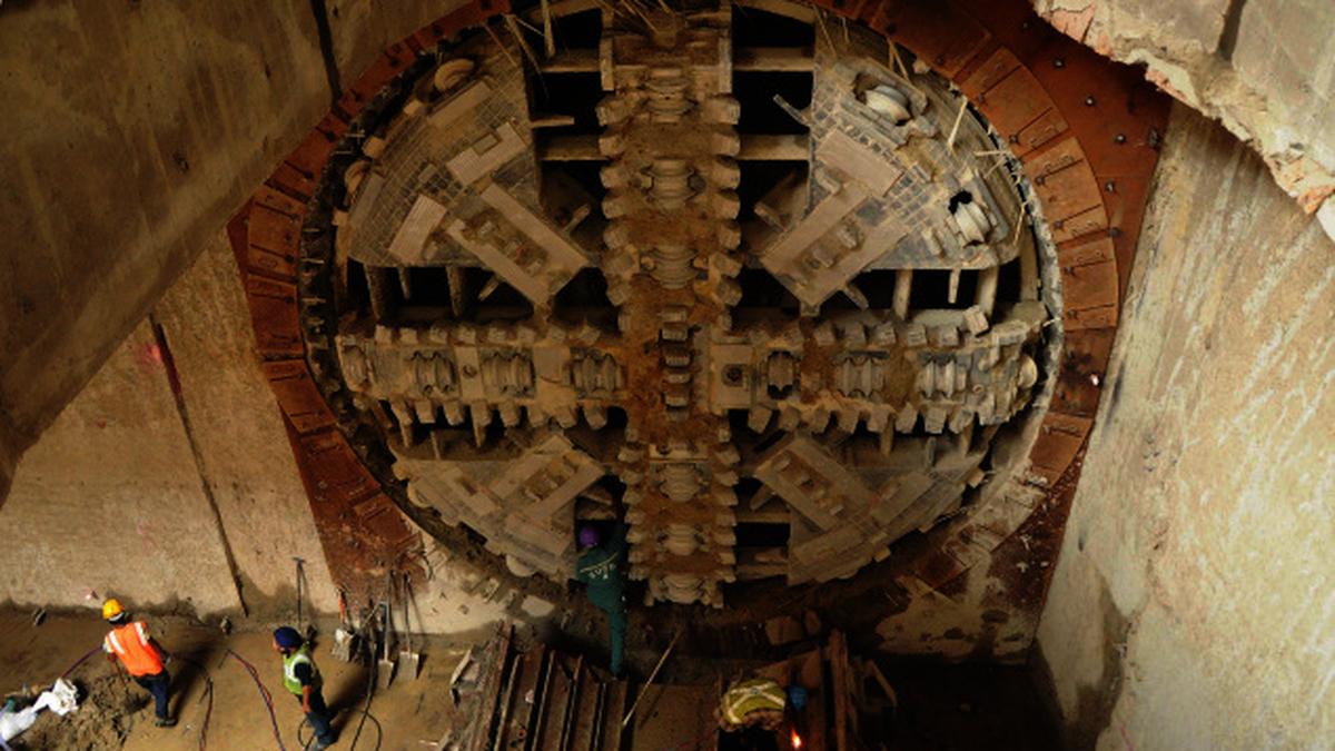 Chennai Metro’s first TBM completes tunnel - The Hindu