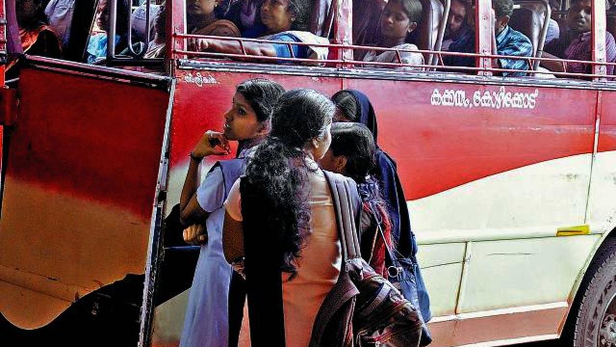 A smoother bus ride for Kerala's college students - The Hindu