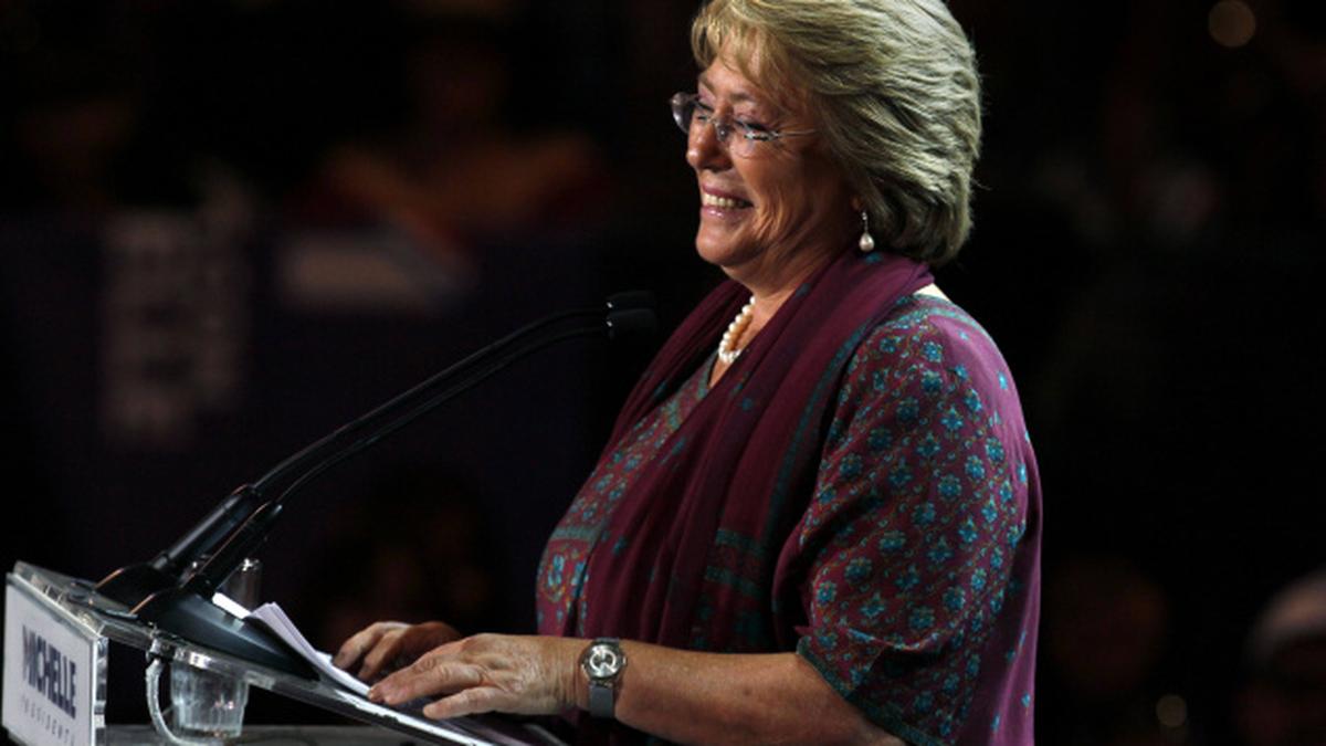 Michelle Bachelet wins Chile presidency - The Hindu
