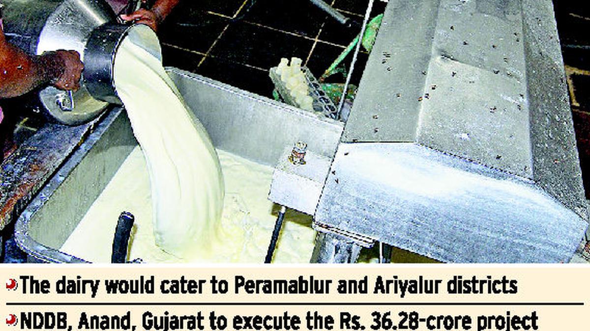 Cooperative milk producers’ union to come up in Perambalur district ...