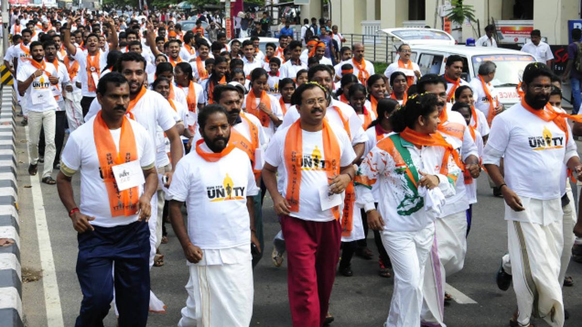 ‘Run for Unity’ goes beyond politics: BJP - The Hindu