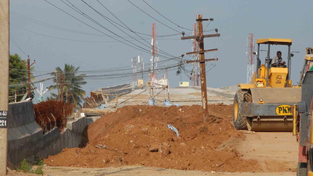 Crawford bridge to be ready in January - The Hindu